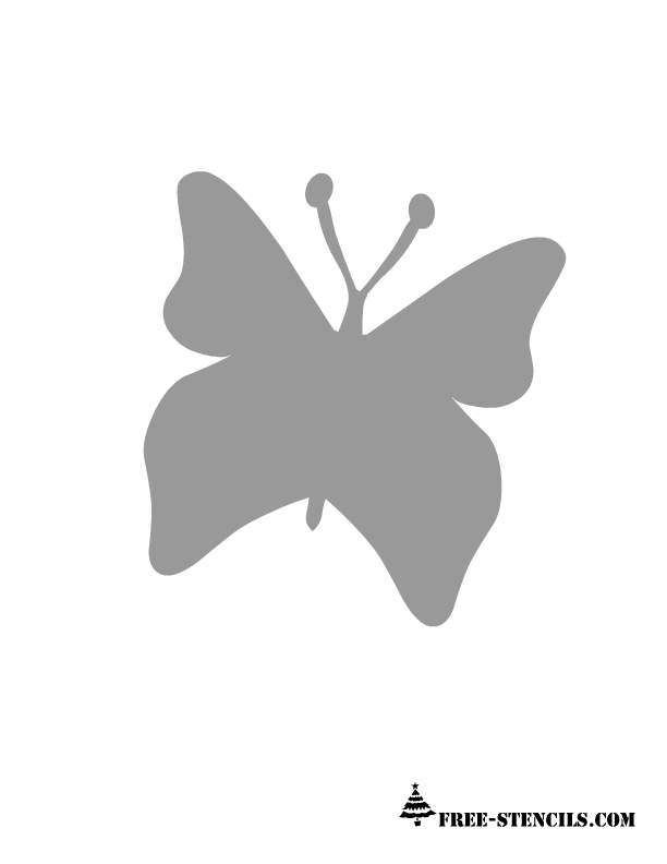 Free Printable Butterfly Wall Stencils